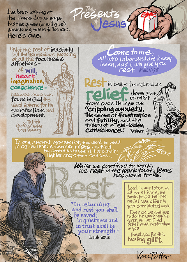 The presents of Jesus: rest - The Fellowship of Ailbe